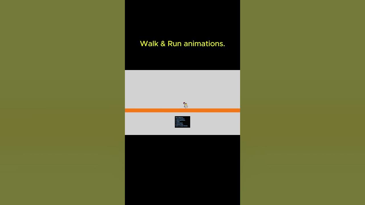 Updated character animations for walk & run #gamedev #gdevelop #gamedevcommunity - YouTube