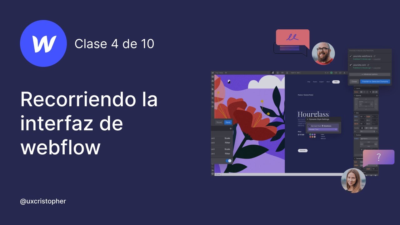 Curso de webflow: Recorriendo la interfaz de webflow - YouTube