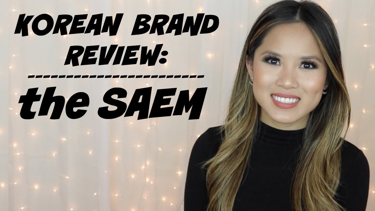 Brand Review: THE SAEM | Skincare + Makeup - YouTube