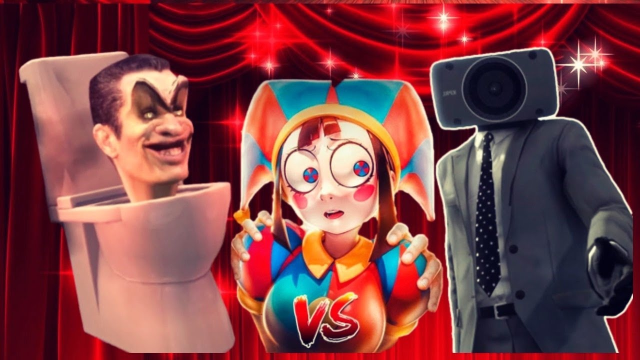 Speakerman Dance The Amazing Digital Circus Theme - YouTube