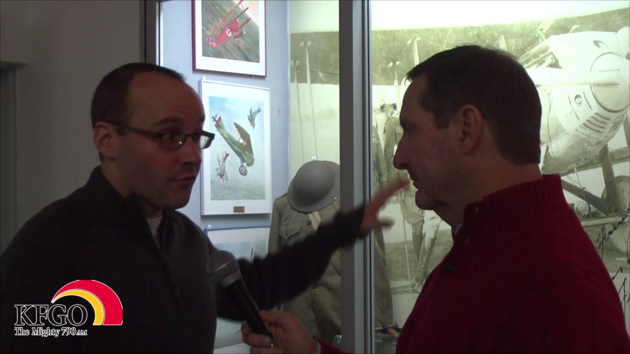 Minnesota Twins radio play-by-play Cory Provus at the Fargo Twins ...