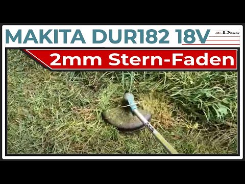 MAKITA 18V DUR182 Akku Rasentrimmer 2,0mm OREGON Nylinum Starline | Mr ...
