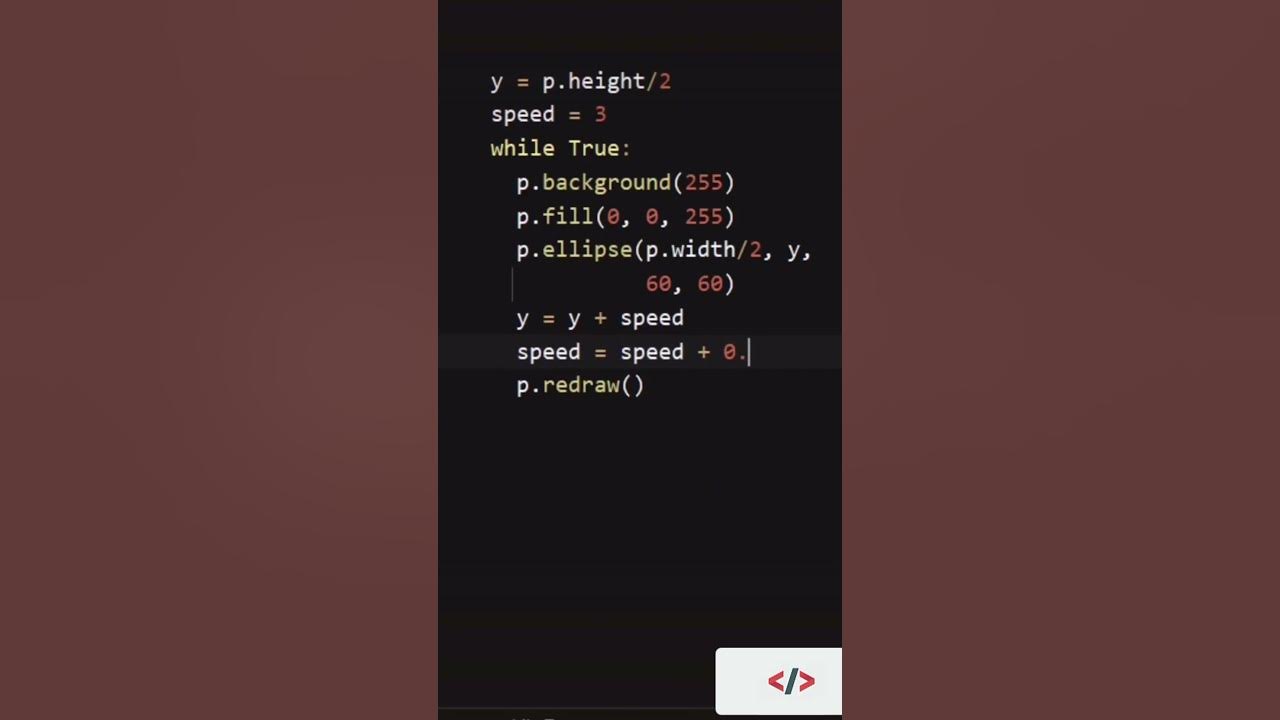 Bouncing Ball Animation in Python: A Fun Coding Project! ⚽️🐍#programming #python #shorts - YouTube