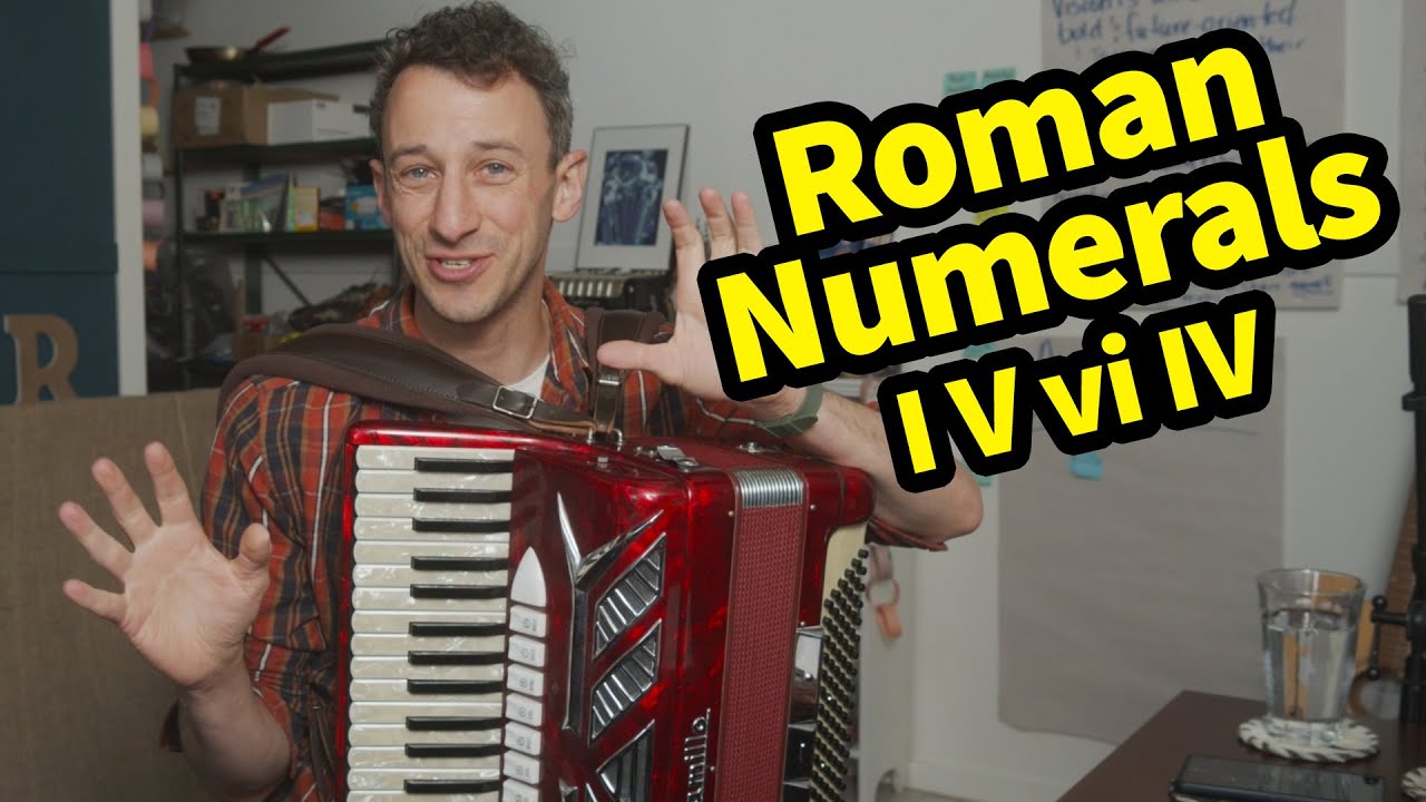 How To Read Roman Numeral Notation on Accordion - YouTube