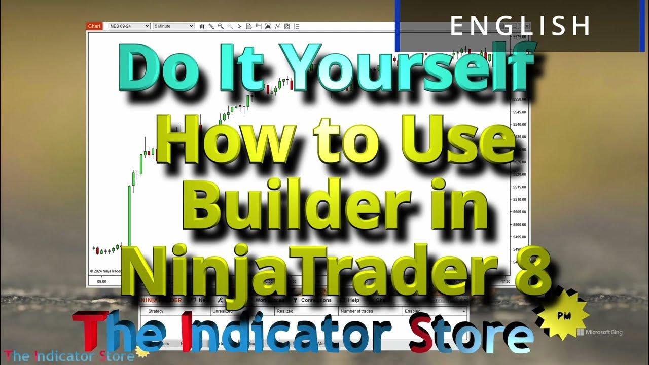 Do It Yourself - How to Use Builder in Ninjatrader 8 - YouTube