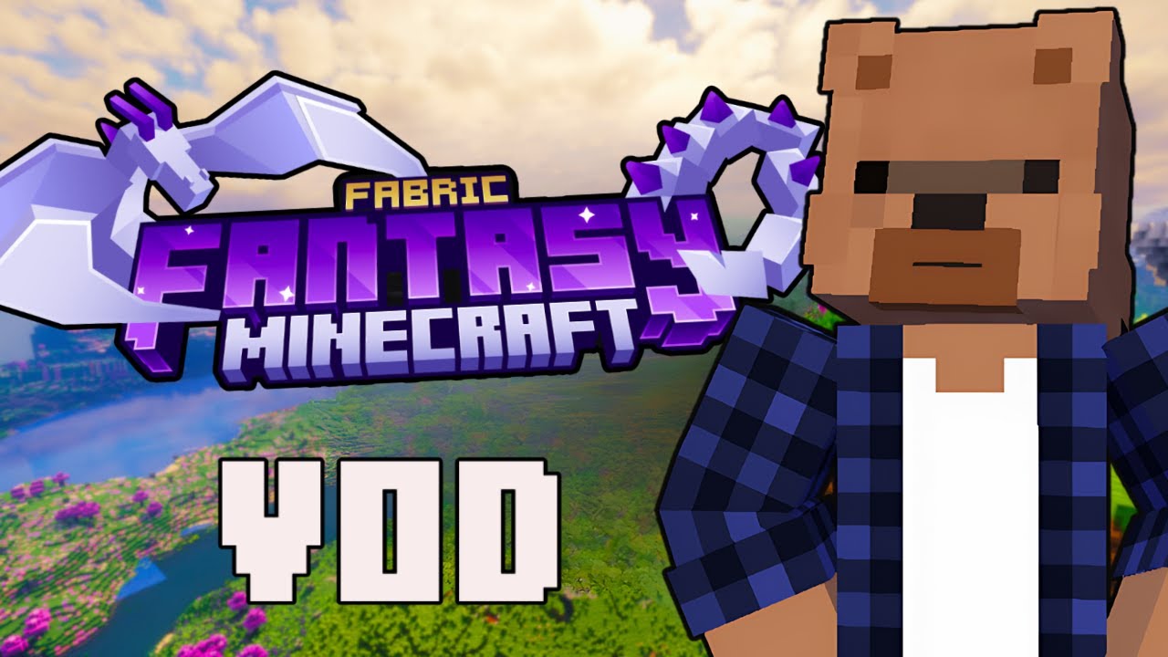 New Minecraft Fantasy Modpack | Live Stream | VOD 3 - YouTube