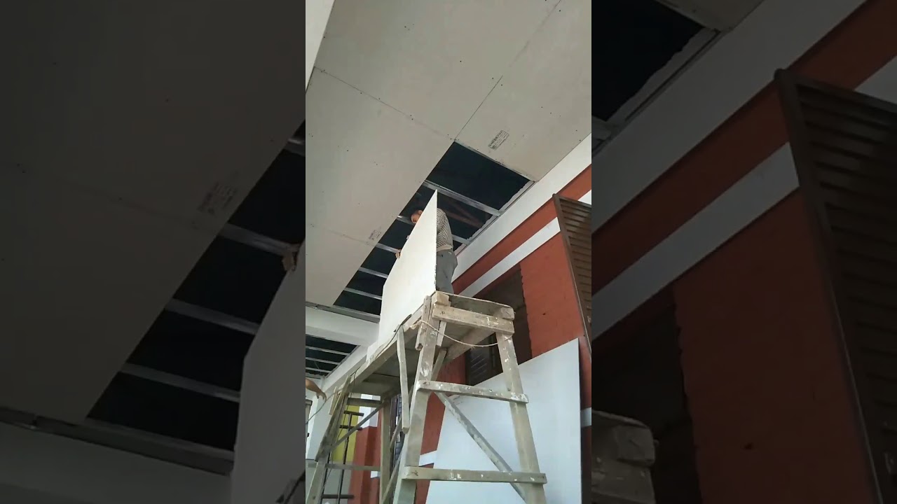 fiber cement board installation process - YouTube