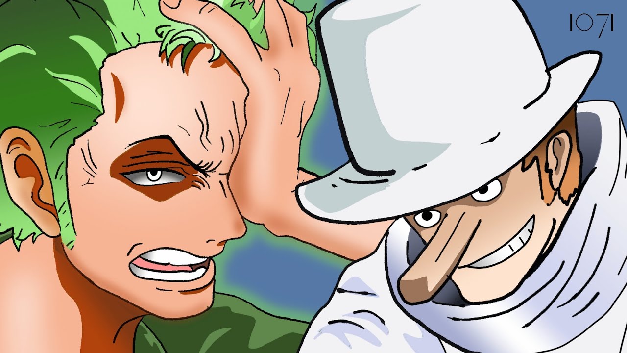 Zoro vs Kaku One piece 1071 | fan animation - YouTube
