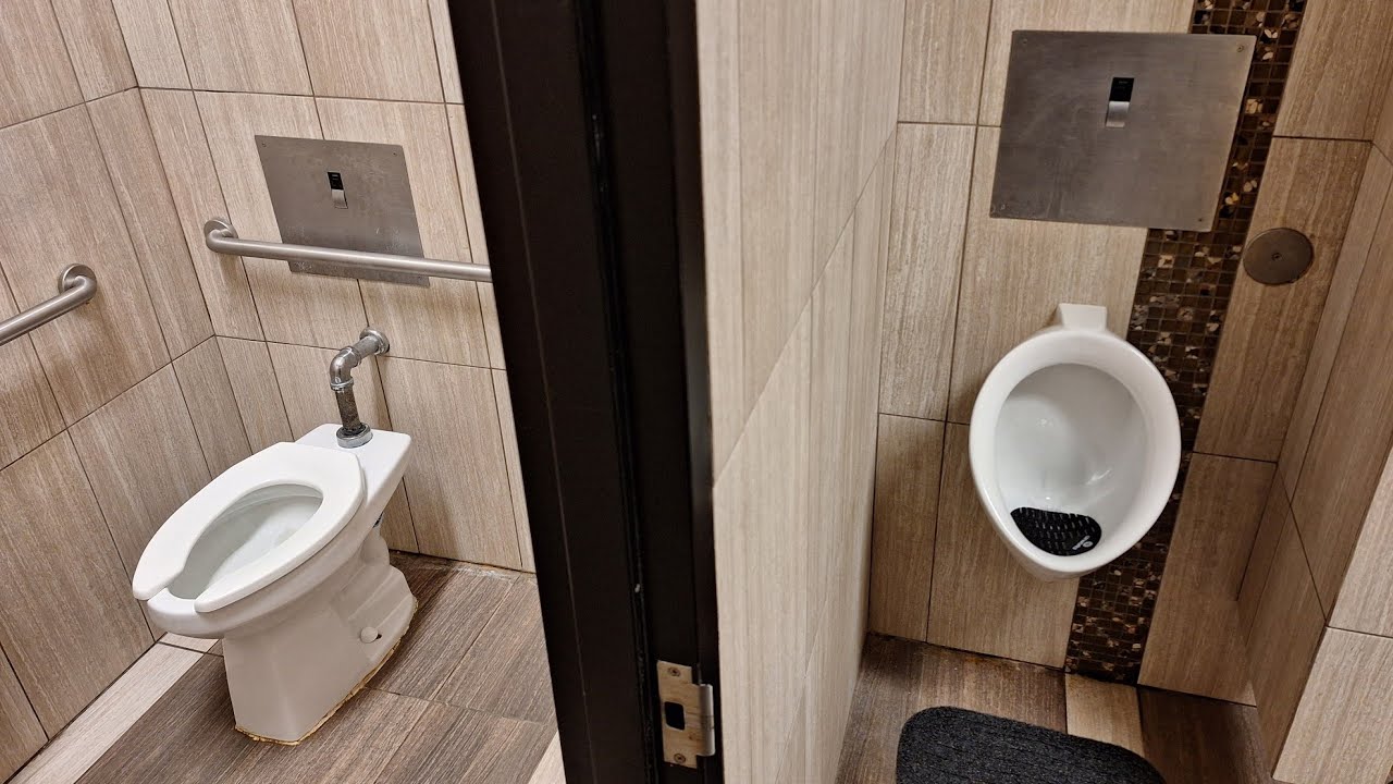 Gas Dude Men's Restroom - YouTube