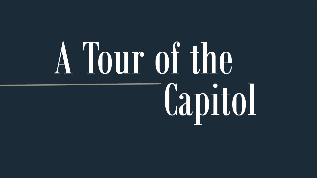 Capitol Tour for Legislators - YouTube
