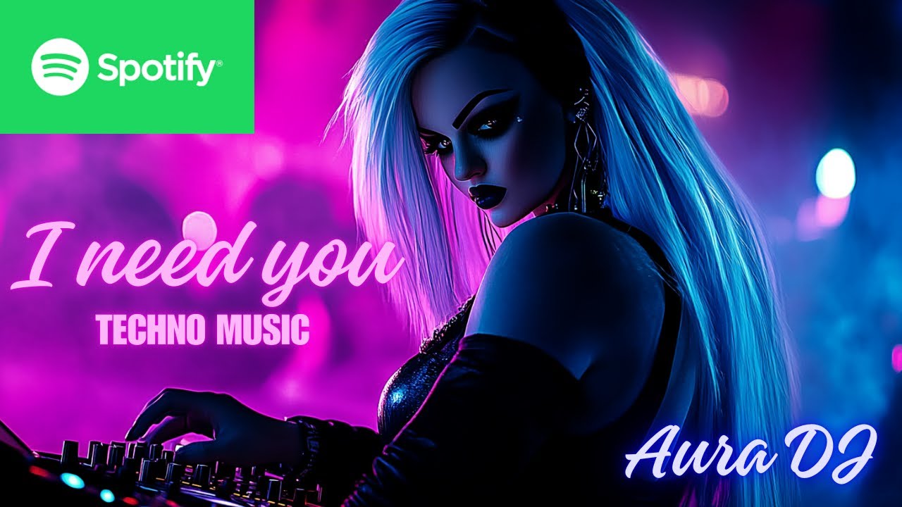I Need You" 🔥 Cinematic Techno with Vocals | 3-Minute Hard Techno Lyric Video 🎧🚀 - YouTube