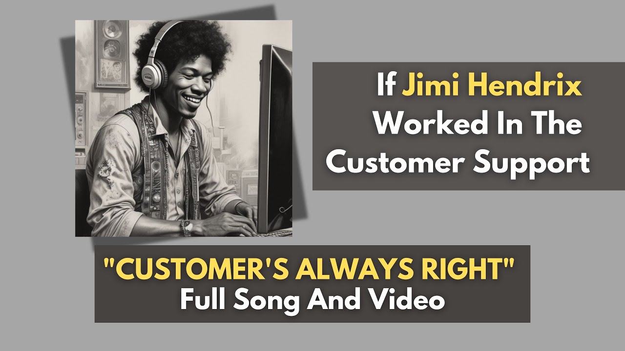 If Jimi Hendrix Worked In The Customer Support Job - Customer Service ...