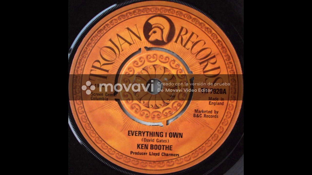 Ken Boothe ‎– Everything I Own MRRH - YouTube