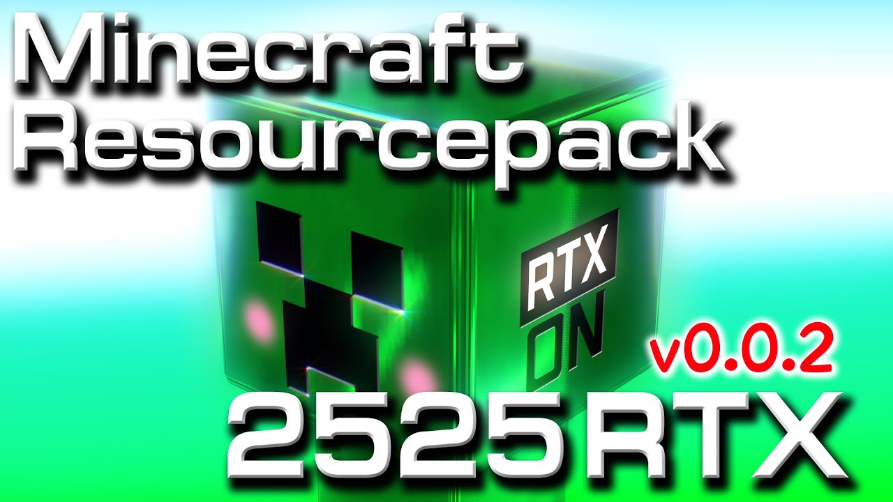Minecraft Bedrock RTXリソースパック "2525RTX" v002 - YouTube