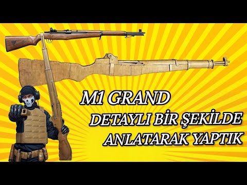 2025 Yeni Yıl Yeni Silahlar M1 GRAND KARTONDAN #cardboard #cardboardcraft #kartondan silah #karton