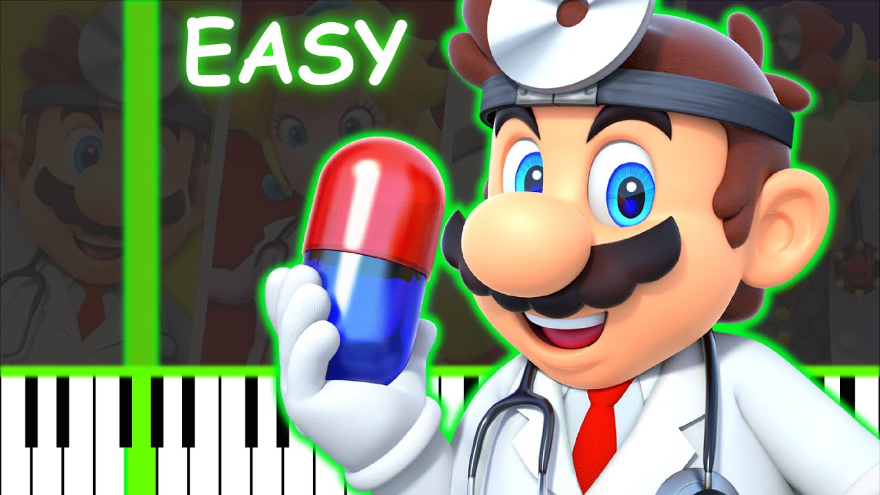 Dr Mario Theme Song - Easy Piano - YouTube