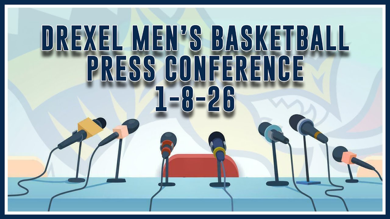 Drexel Men's Basketball Press Conference vs Stony Brook - YouTube