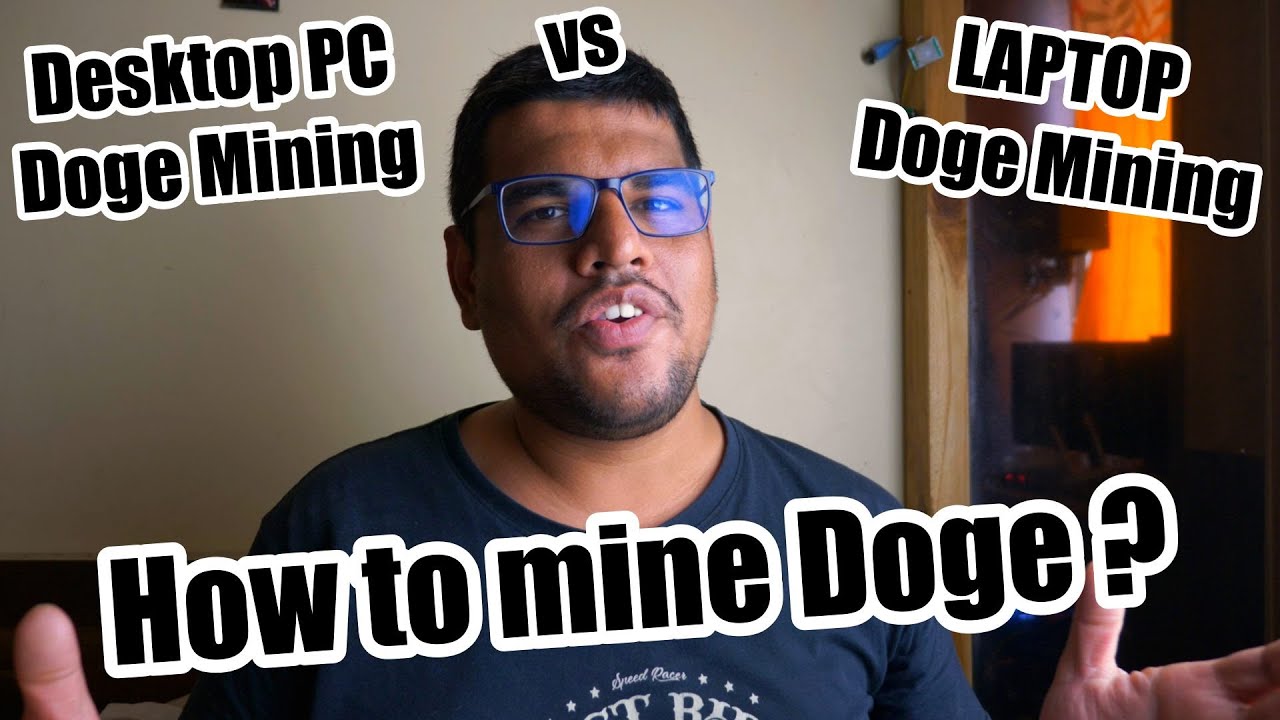 Doge Mining in PC vs Laptop | Doge coin Kaise Mine kare Laptop mai ...