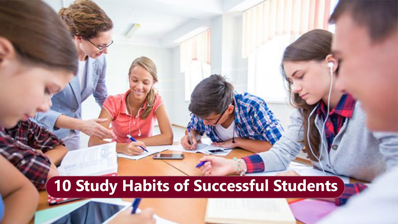 10 Study Habits of Successful Students - YouTube