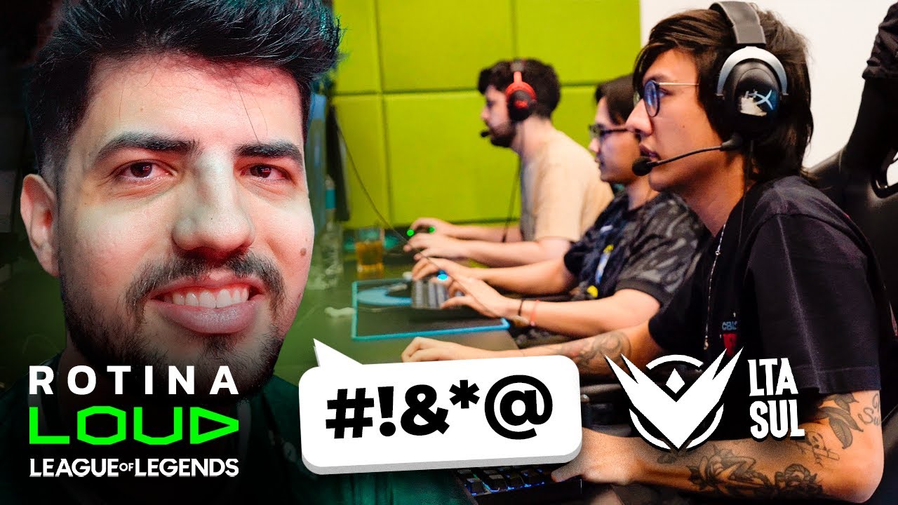 os primeiros treinos da LOUD LOL 2025! - YouTube