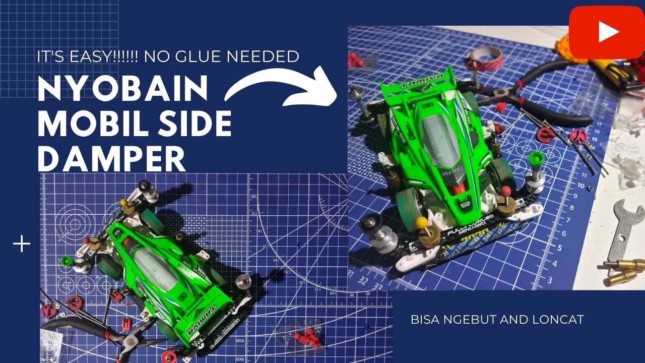 TAMIYA MINI 4WD | MA CHASSIS, SIDE DAMPER, AND TUNED MOTOR,ITS FUN ...