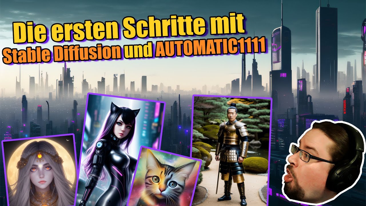 Die ersten Schritte mit Stable Diffusion und AUTOMATIC1111 | Dark Theme und andere Einstellungen ...