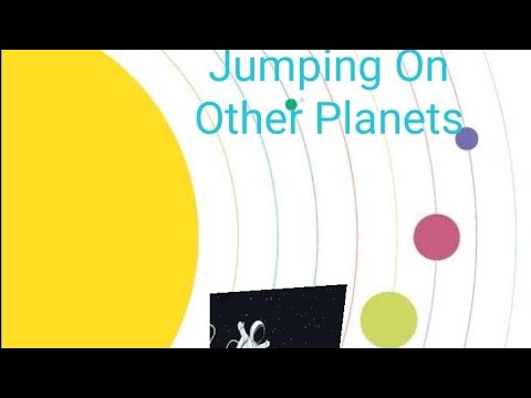 How high can you jump on other planets ? /#getsetflyscience # ...