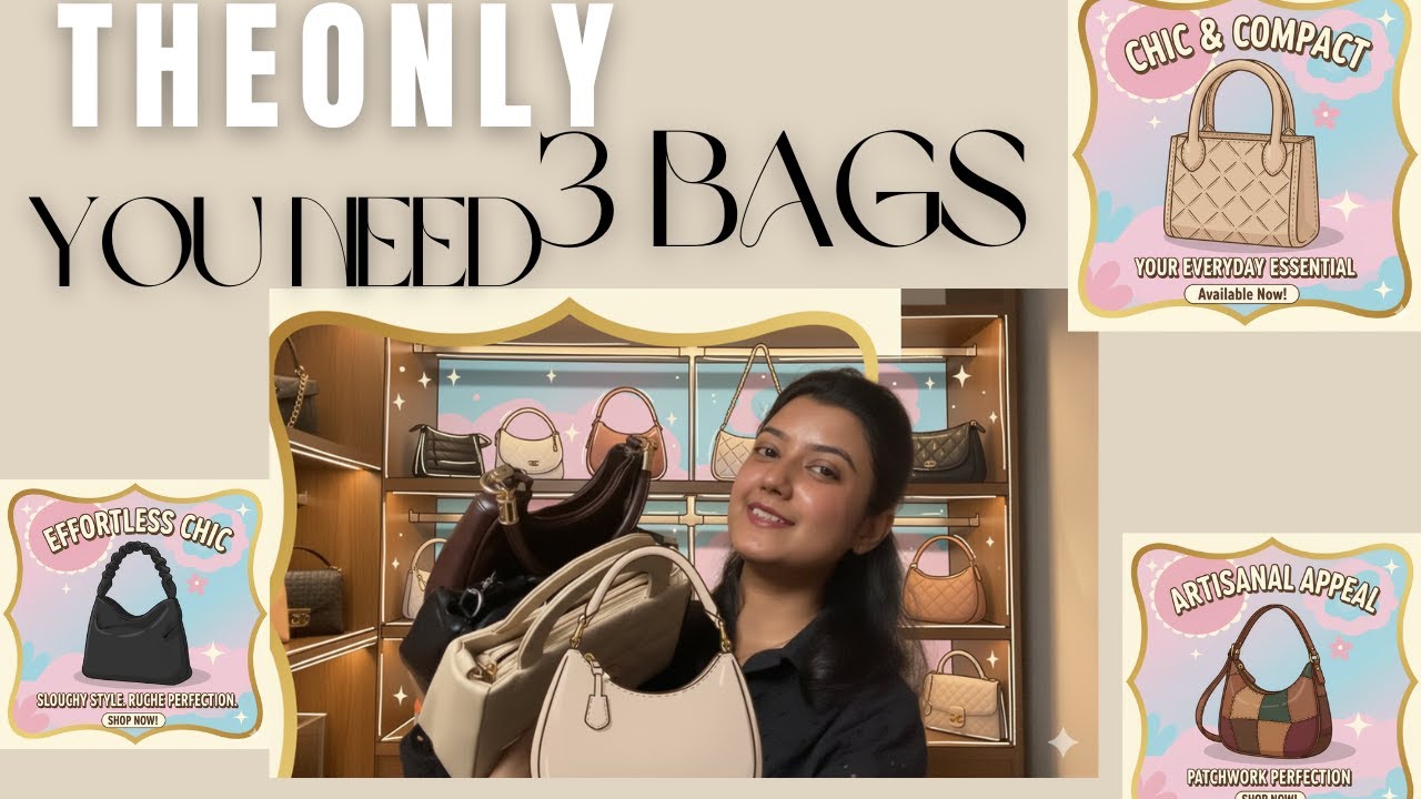 3 Bags, Endless Outfits - YouTube