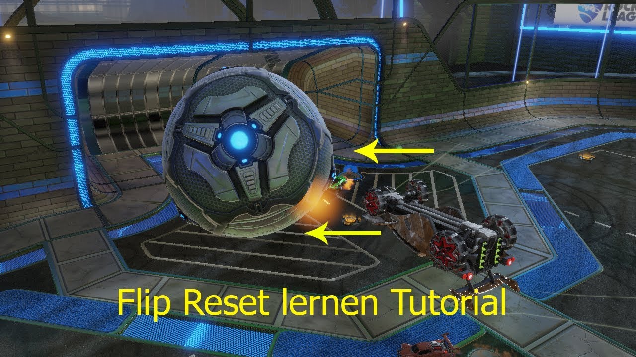 Rocket League - Flip Reset Tutorial (Deutsch/German) - YouTube