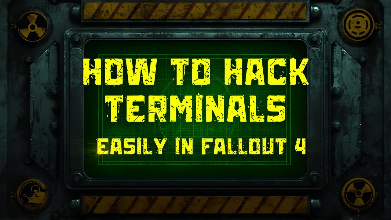 HOW TO HACK TERMINALS IN FALLOUT 4 EASILY - YouTube