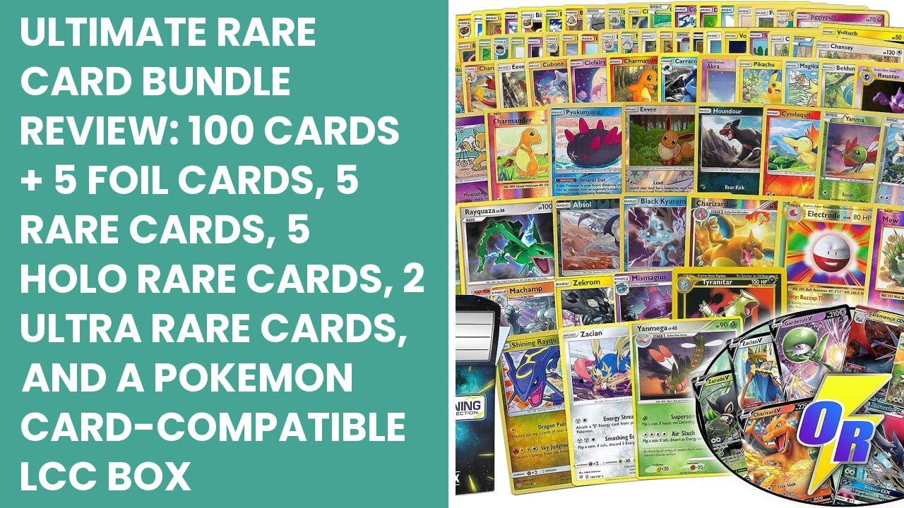 Ultimate Rare Card Bundle Review: 100 Cards + 5 Foil Cards, 5 Rare ...