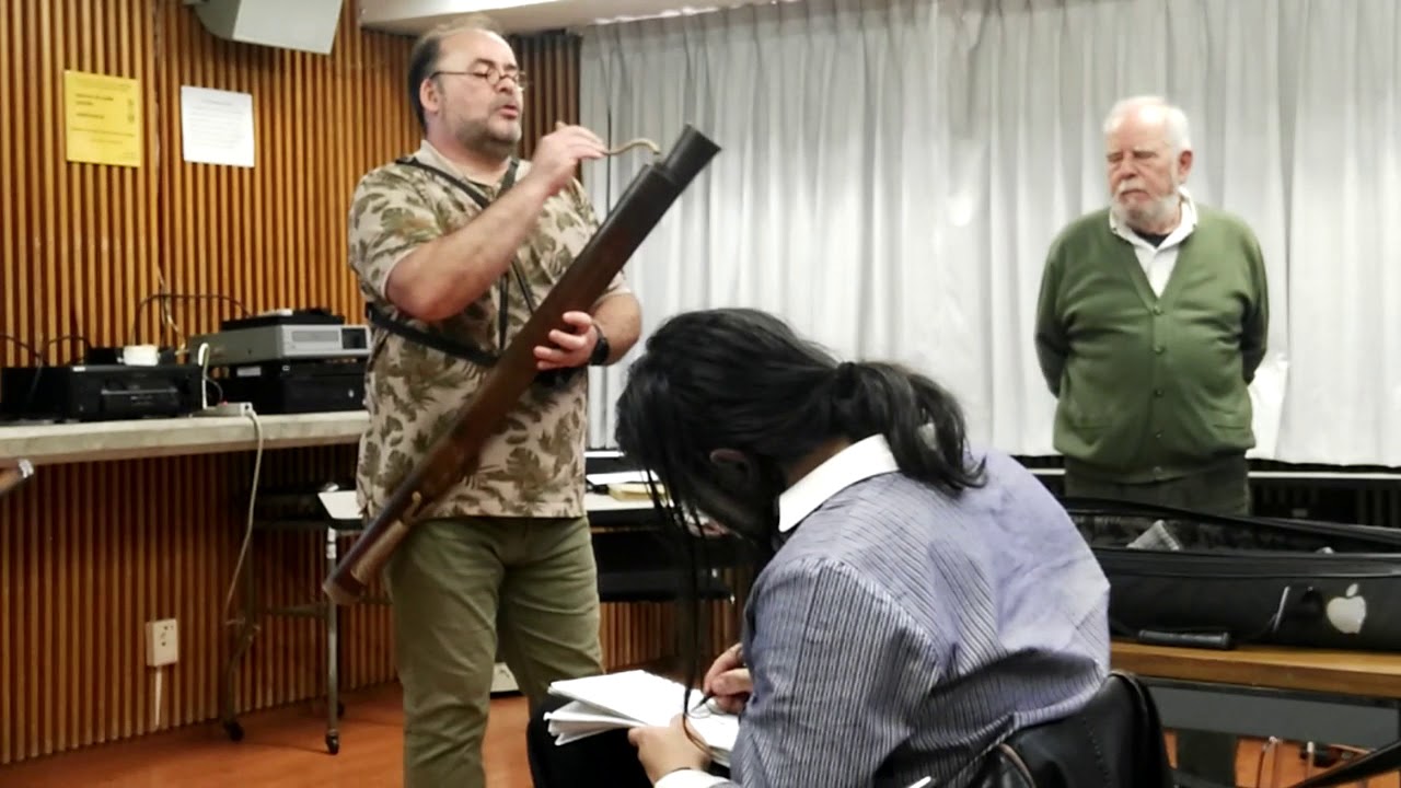 Masterclass con el maestro Fernando Sánchez de instrumento bajón y ...