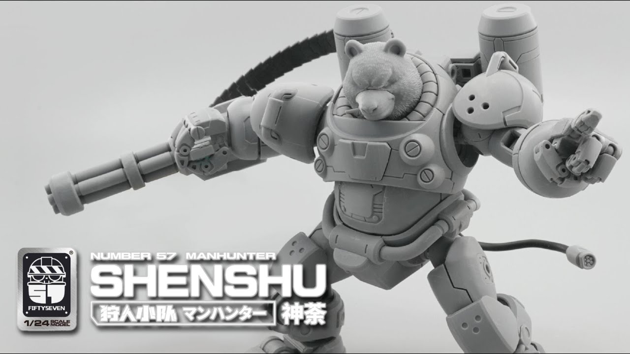 Number 57 Manhunter SHENSHU 1/24 Scale Model Kit [Prototype Preview ...