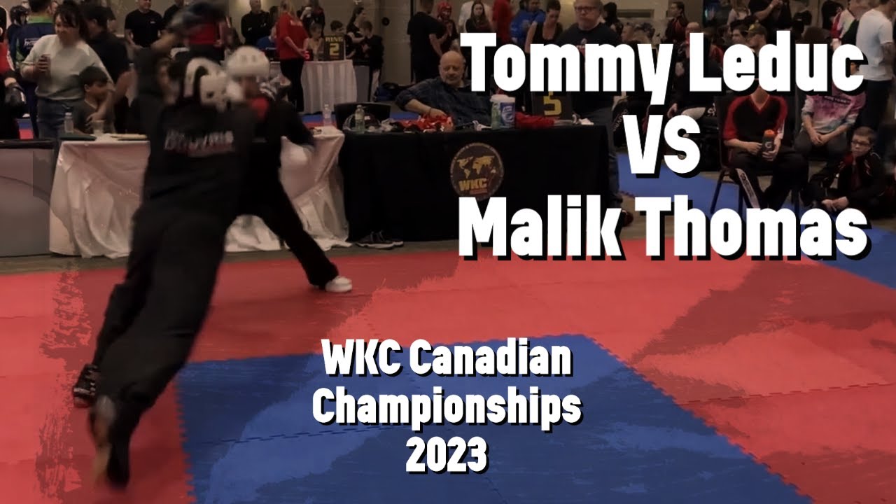🤜🏻💥 Tommy Leduc VS Malik Thomas - Sparring at WKC Canadian ...