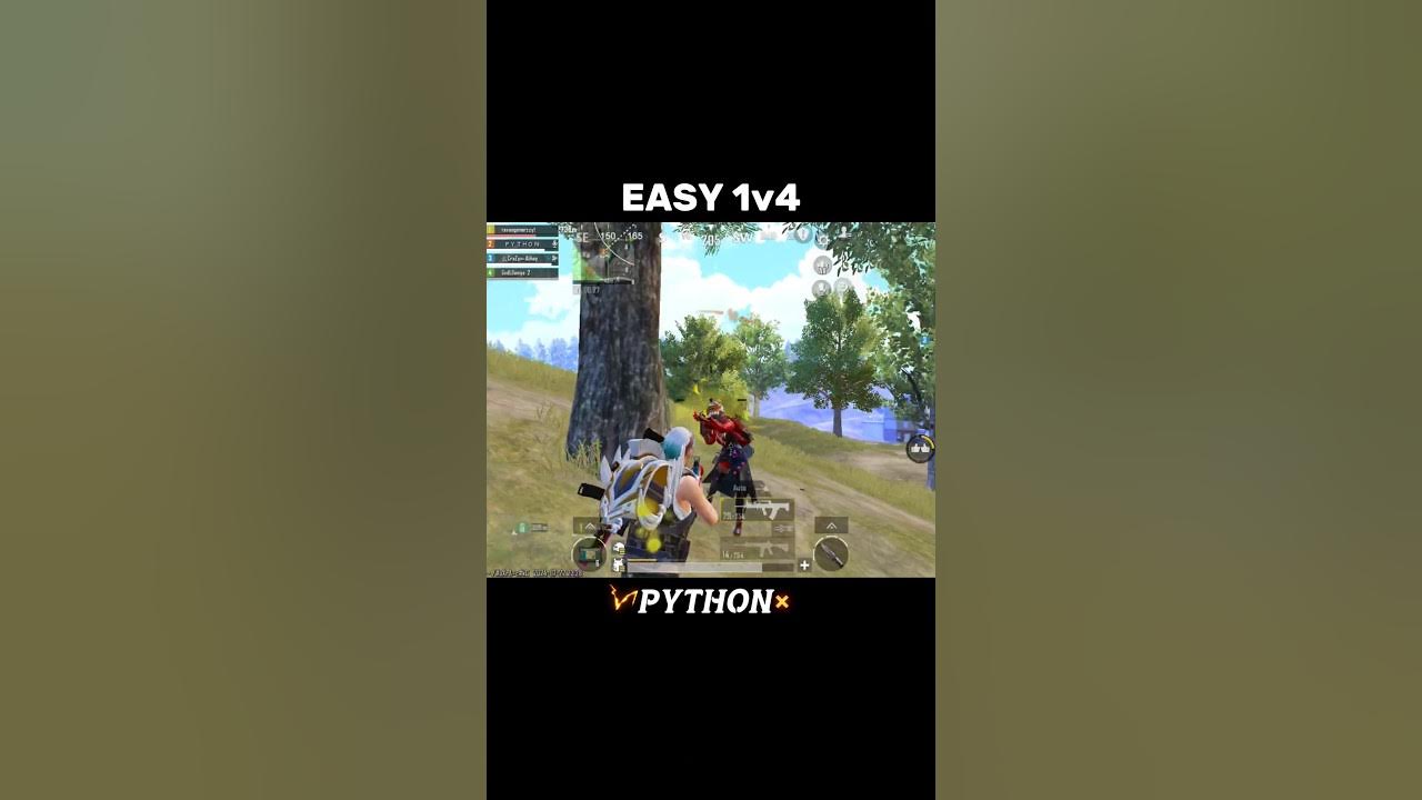 1v4 🥴 || Wait For @python__gamer || #bgmi #pubg - YouTube