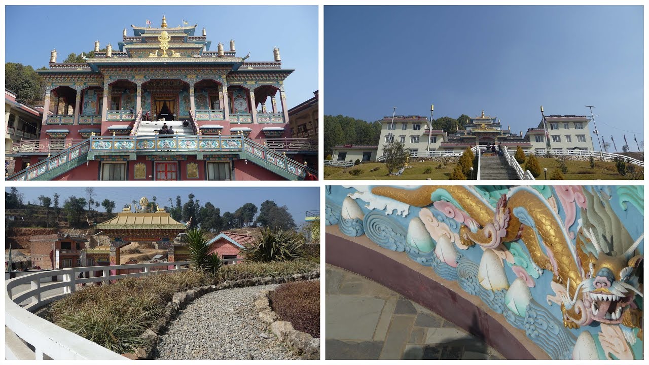 A Visit to Dhagpo Sheydrub Ling Monastery [ Nala Gumba ] नाला गुम्बा ...