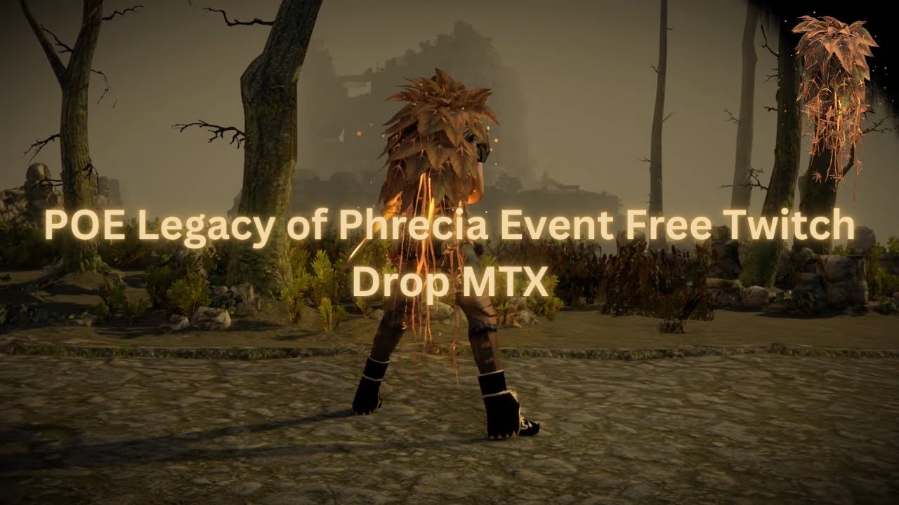 How to Get Free Twitch Drop MTX in PoE Legacy of Phrecia Event! - YouTube