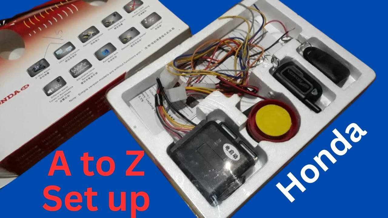 Honda Remote Control Set up Details | Sumaiya Motors - YouTube