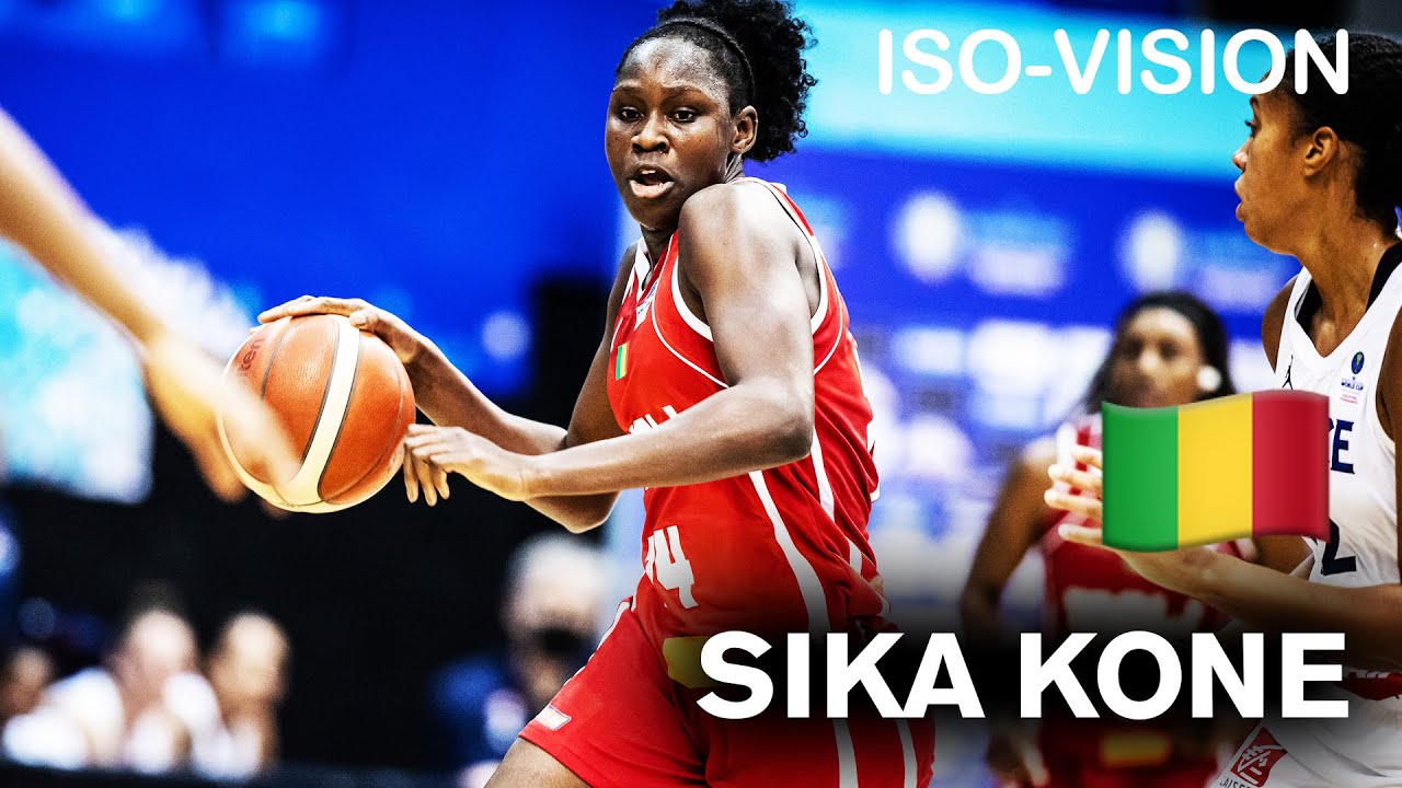 Sika Kone ISO-VISION 🎥 | FIBA Women's Basketball World Cup Qualifiers ...