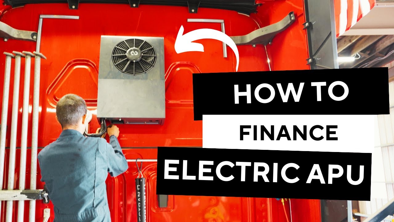 How to Finance an Electric APU - No Down Payment, Low Monthly Payment ...