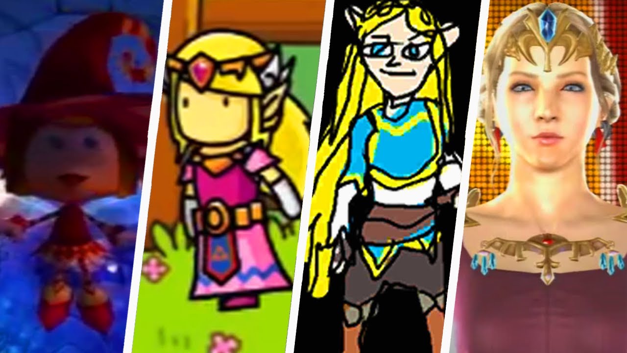 Evolution of Princess Zelda References in Other Games (2003 - 2021 ...