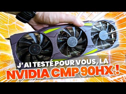 TEST NVIDIA CMP 90 HX - LA CARTE POUR LE MINING ! ⛏⛏⛏ - YouTube