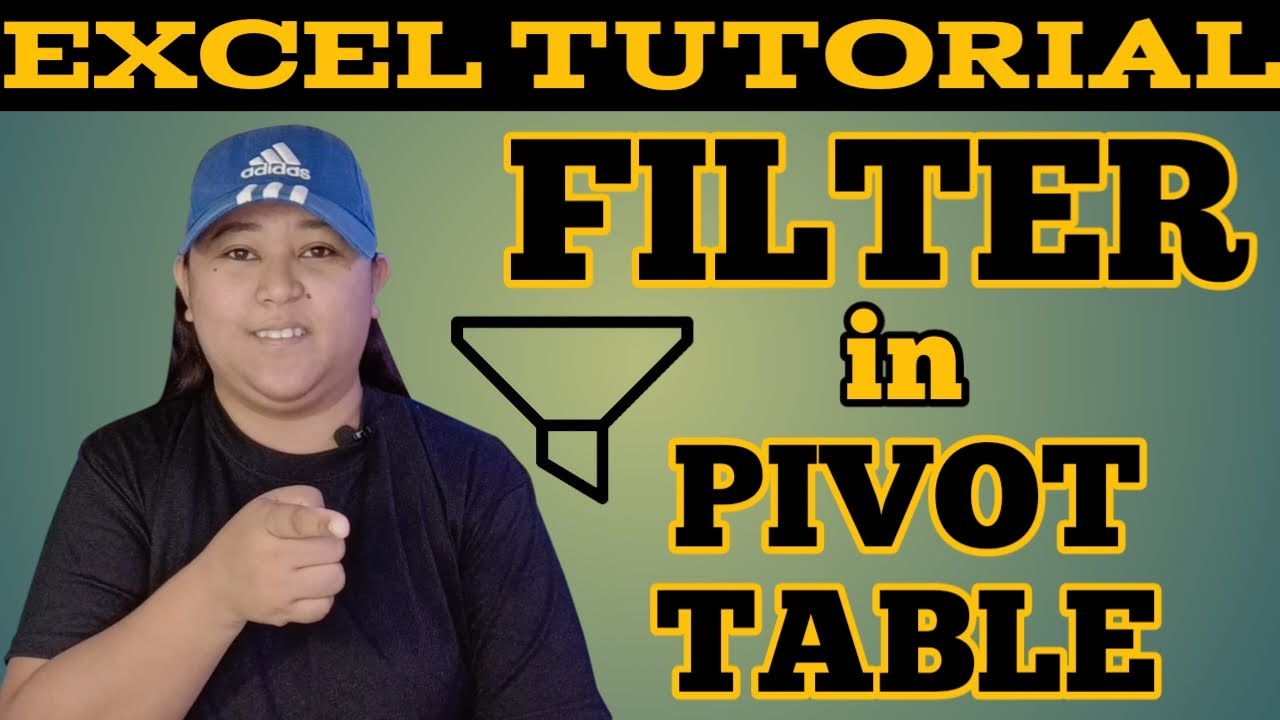 How To Use Filter In Pivot Table In Excel YouTube How To Use Filter In Pivot Table In Excel YouTube