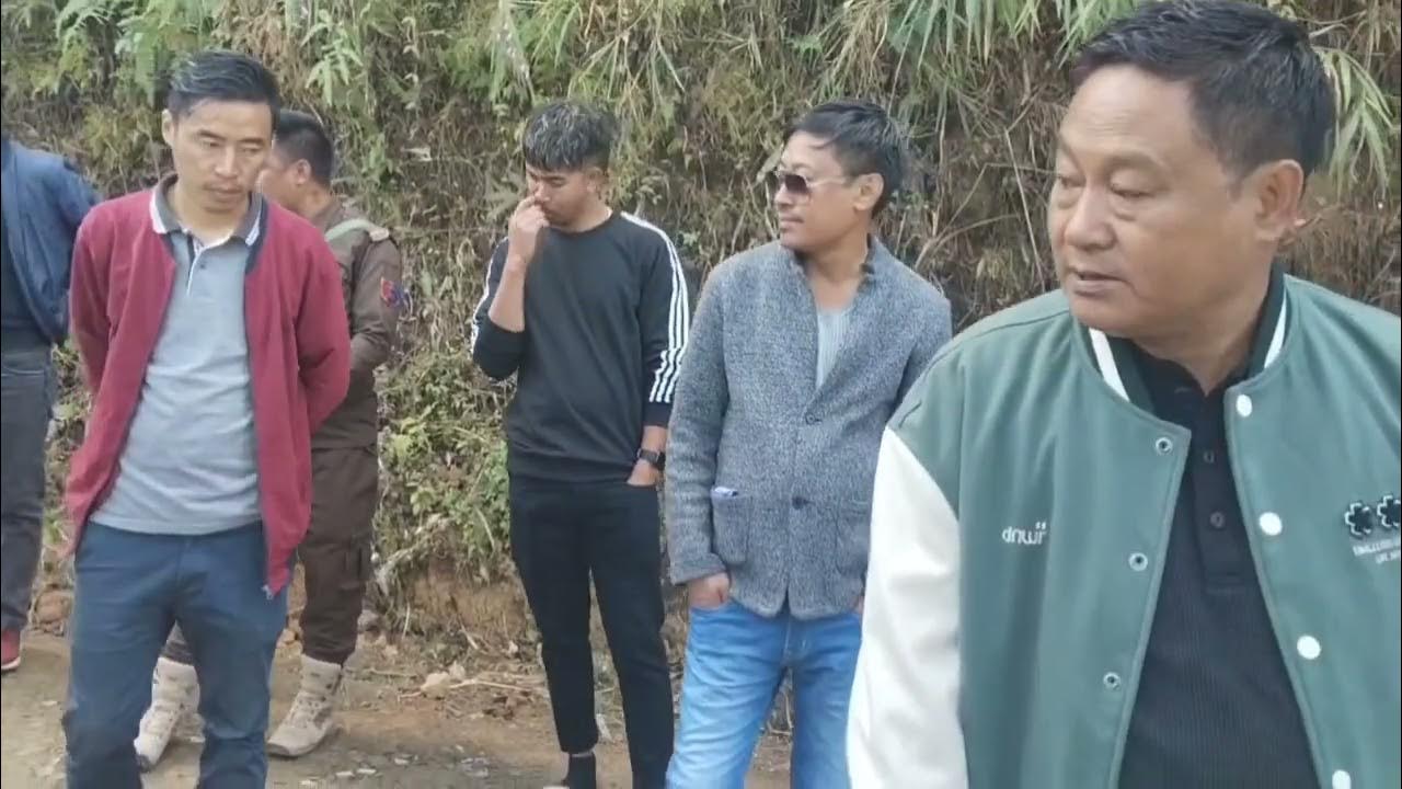 NOT WORDS BUT DEEDS HONOURABLE S.TOIHO YEPTHO 33 A/C SURUHUTO INSPECTING NEWLY ROAD CONSTRUCTION ...