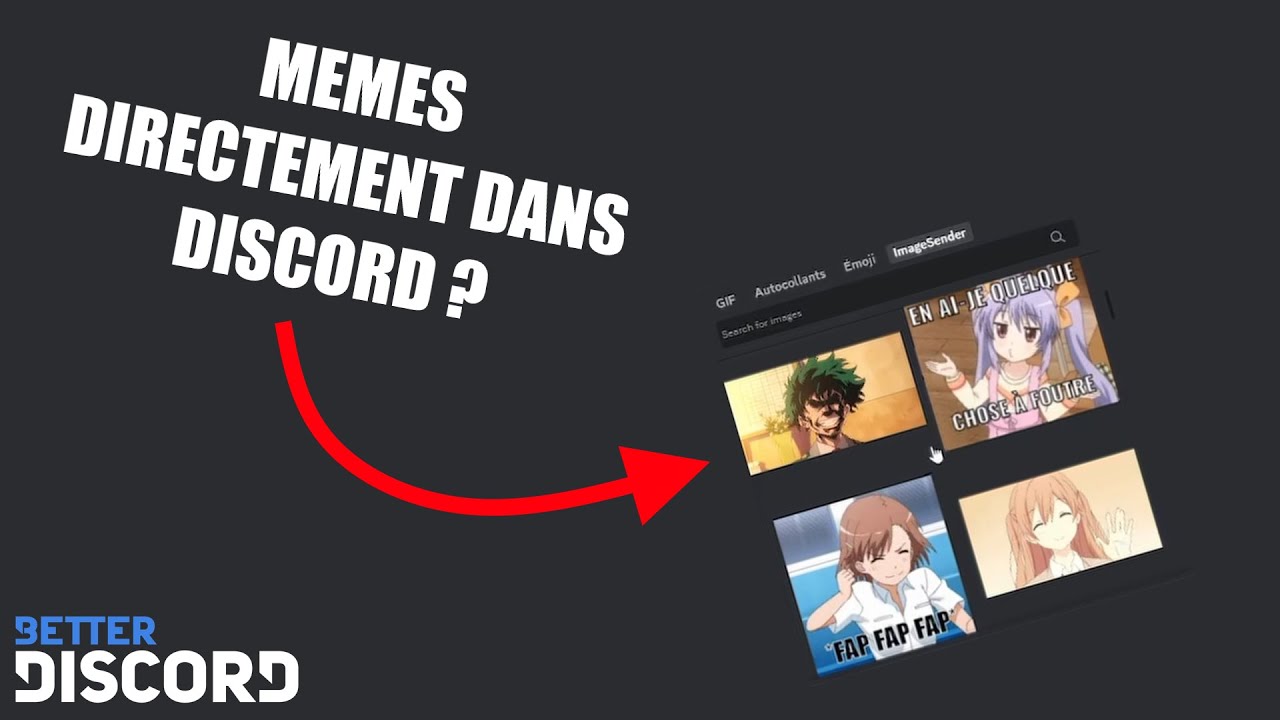 ET SI... ON POUVAIT ENVOYER DES MEMES SIMPLEMENT SUR DISCORD ? | BETTER ...