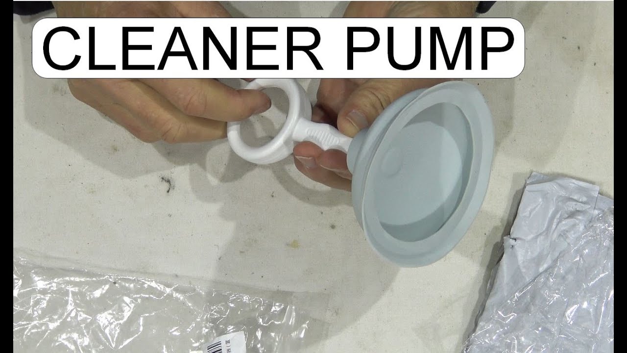 UNBOXING CLEANER PUMP FOR BATH TOILETS - YouTube