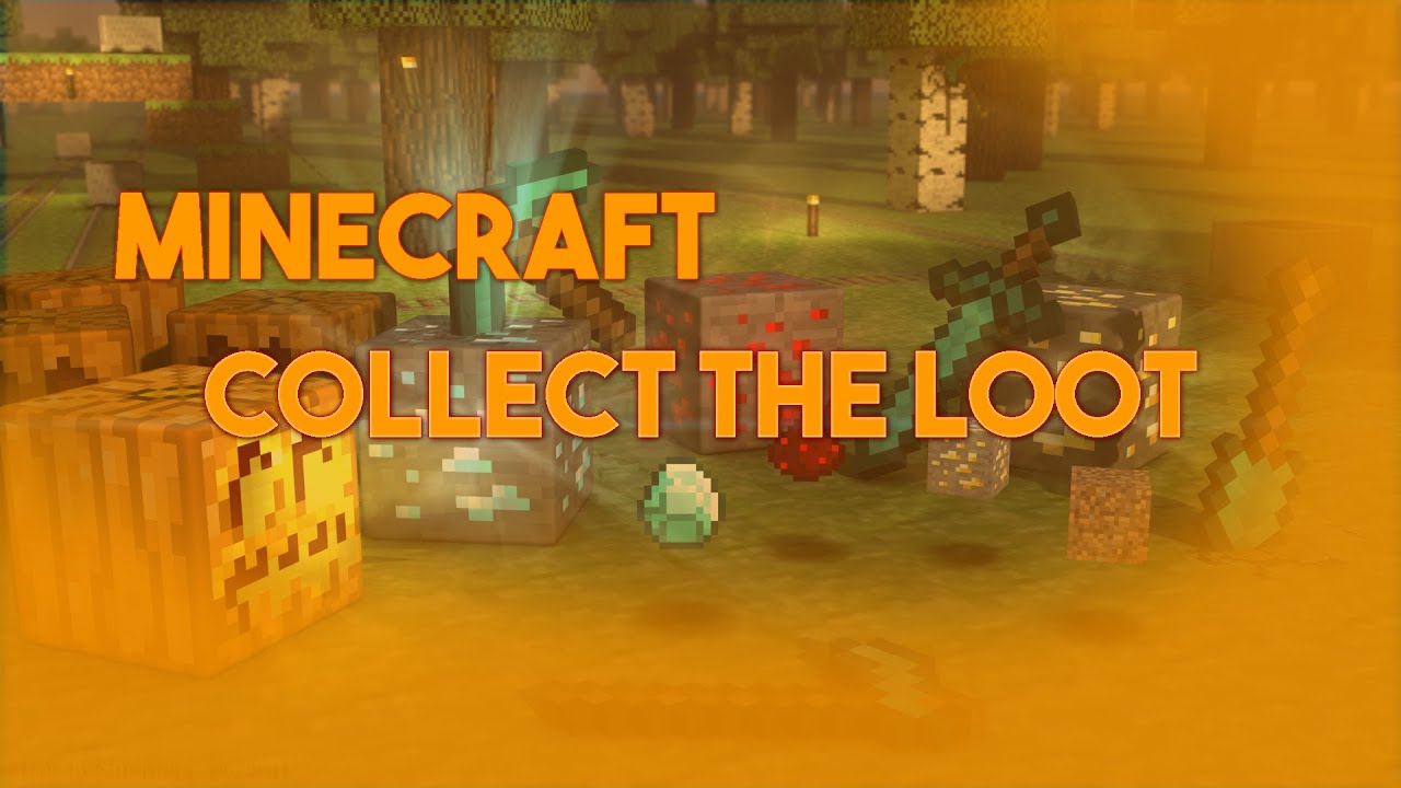 Minecraft - Survival Games Collect The Loot - YouTube