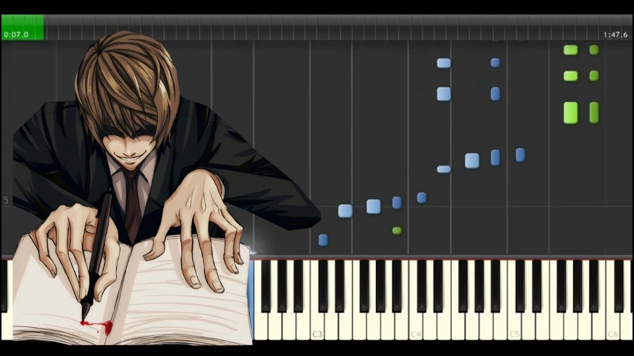 Death Note - Low of Solipsism (Piano Tutorial) - YouTube