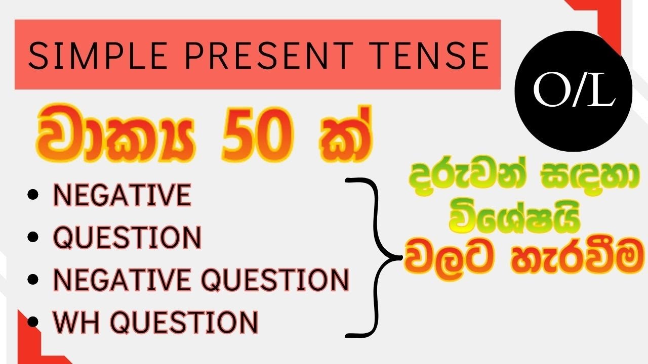 Mastering Simple Present Tense: 50 Sentence Transformations for ...