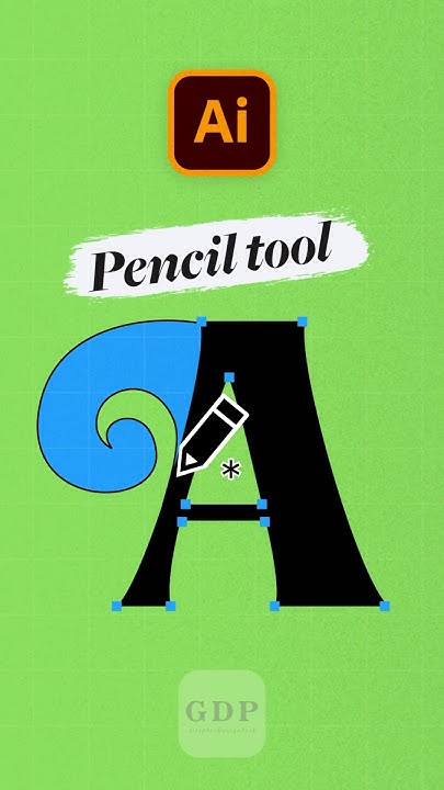 How to create smooth curves with Pencil tool in Adobe illustrator - YouTube